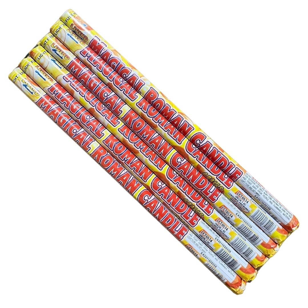 8 Ball Magical Roman Candle 6704